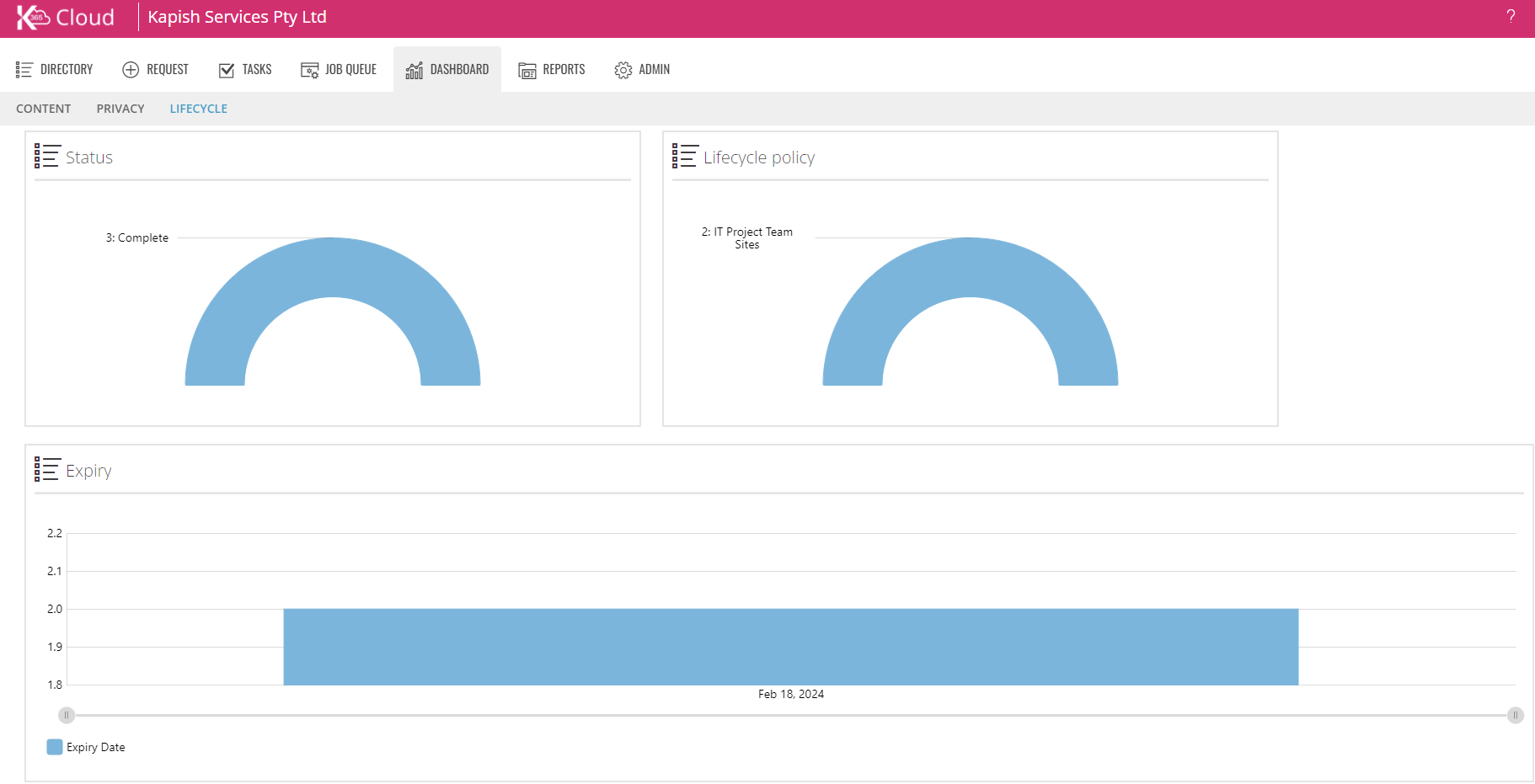 New Update to K365 Cloud - Kapish